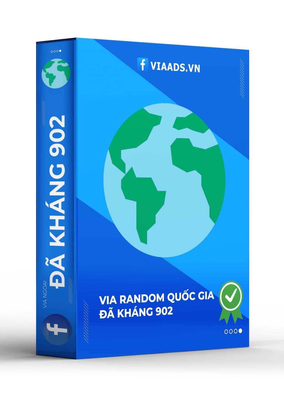 Mua Via Facebook Việt, US, EU, Phi, Thái, Via XMDT, 902 Cổ Limit Cao